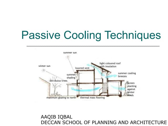 natural ventilation case study | PPTX