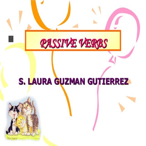 Passive voice spanish presentation | PPSX