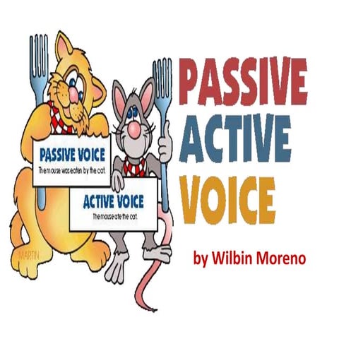 Passive and active voice power point | PPTX | Programming Languages ...