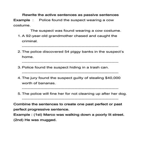 Passive exercise | DOCX