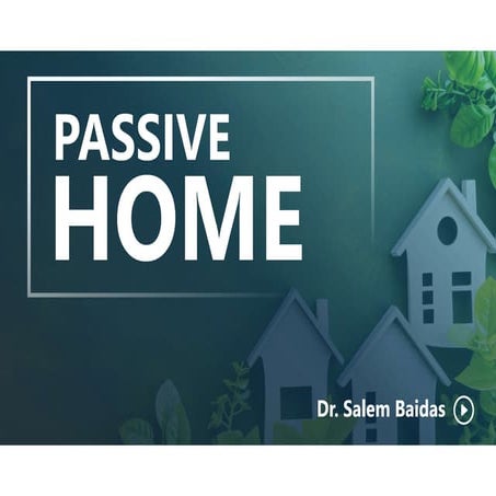 Passive Home | PDF