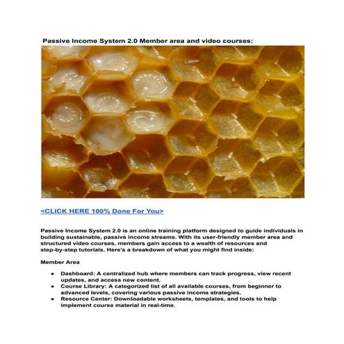 _Passive Income System 2.0 Member area and video courses (1).pdf