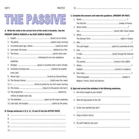 Passivepractice | DOC