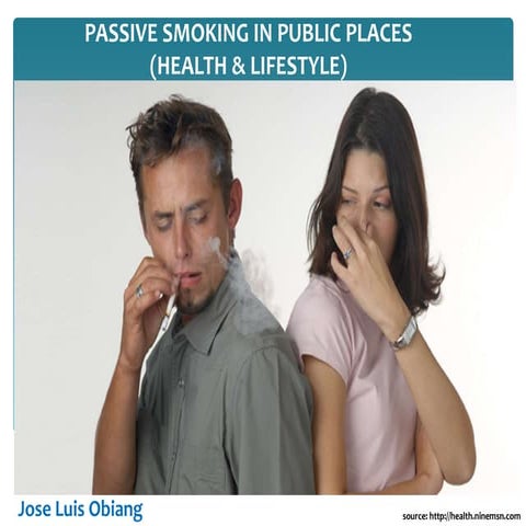 Passive smoking in public places | PPTX | Illegal Drugs, Tobacco ...