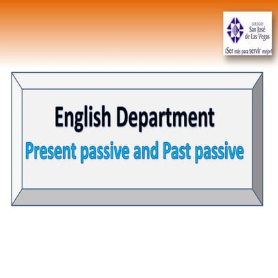 Passive voice | PPTX