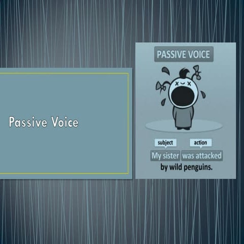 Passive voice present & past simple | PPT