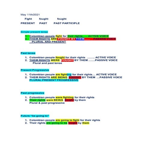 PASSIVE VOICE | DOCX