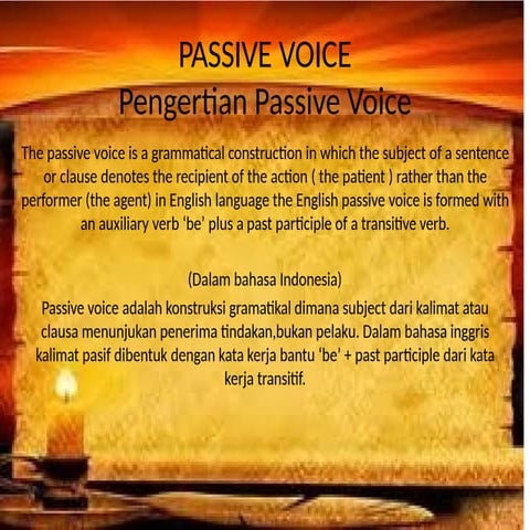 PASSIVE VOICE IN KNOWING THE SENTENCES.pptx