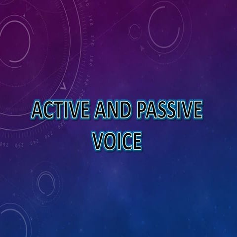 Passive voice B1 | PPTX