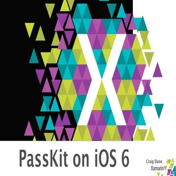 PassKit on iOS 6 | PPT
