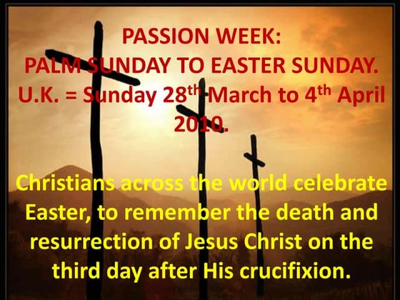 Holy Week Powerpoint Year 4 | PPT