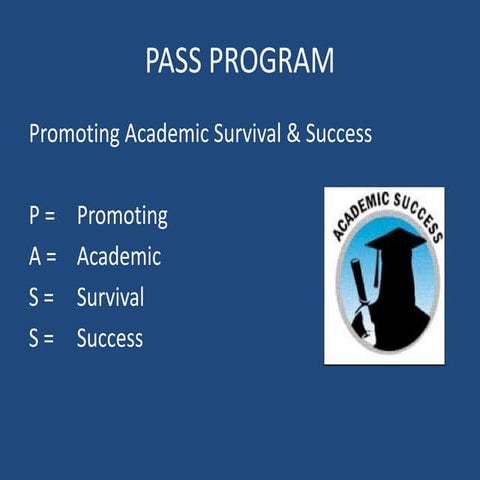 PASS Program Presentation | PPTX