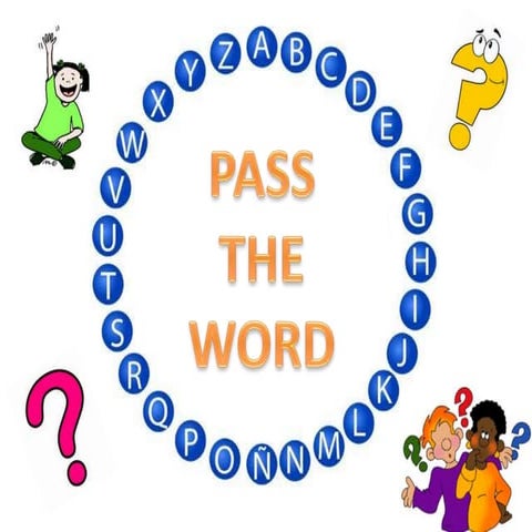 Pass The Word Game | PPTX