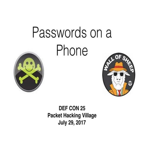 Passwords on a Phone | PDF | Internet | Computing