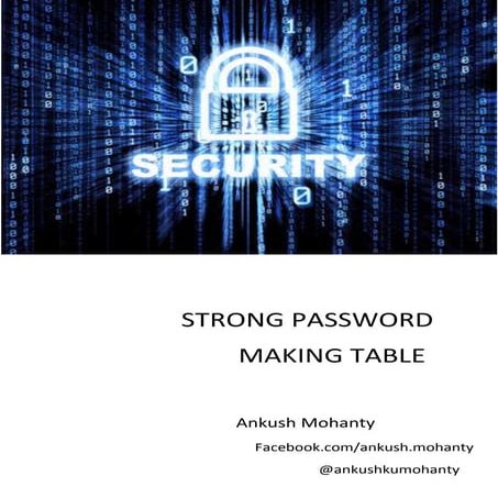 Password table | PDF