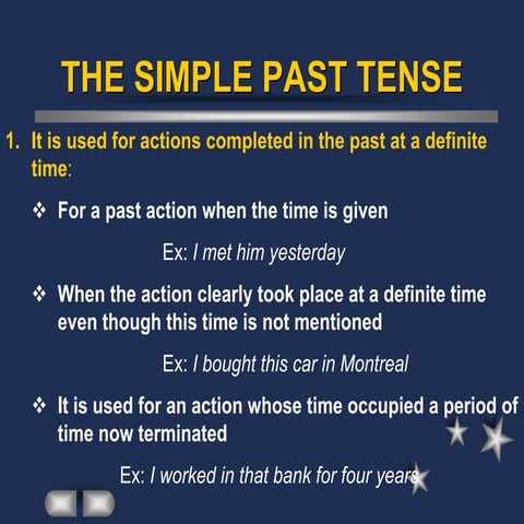 Past Simple | PDF