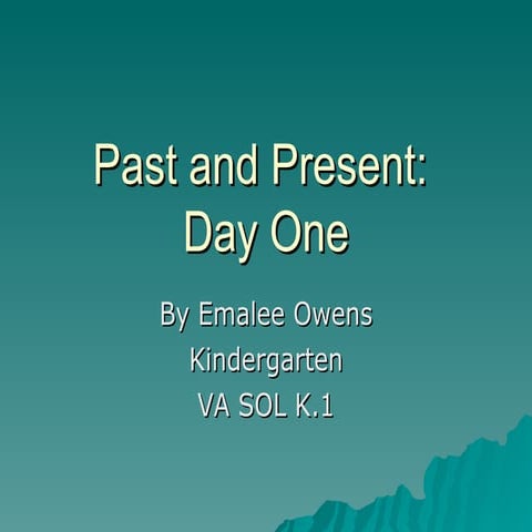 Past And Present | PPT