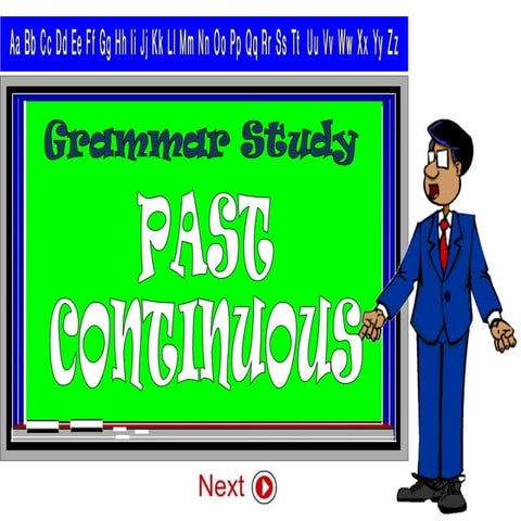 Past Continuous Presentation | PPT
