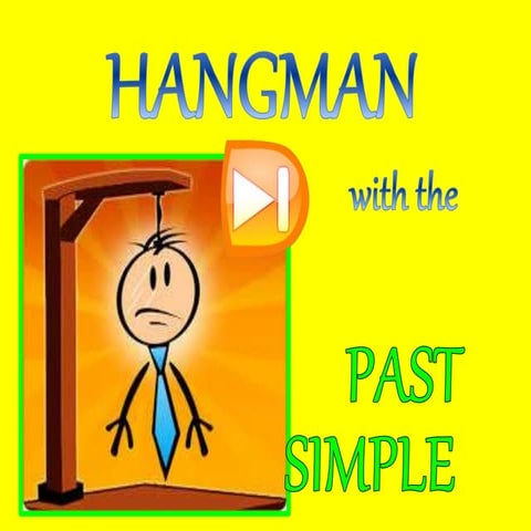 HANGMAN -PAST SIMPLE- | PPTX