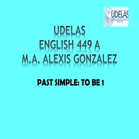 Past simple-to-be | PPT