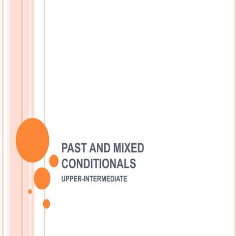 Mixed Conditionals | PPTX