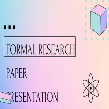 Pastel Multicolor Gradient Formal Research Paper Presentation.pptx