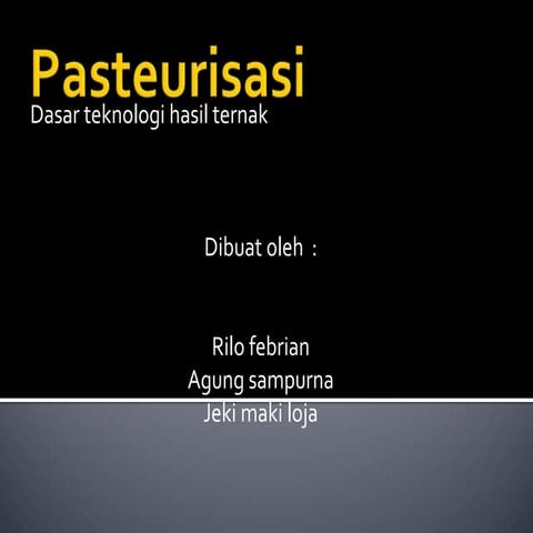 pasteurisasi.ppt