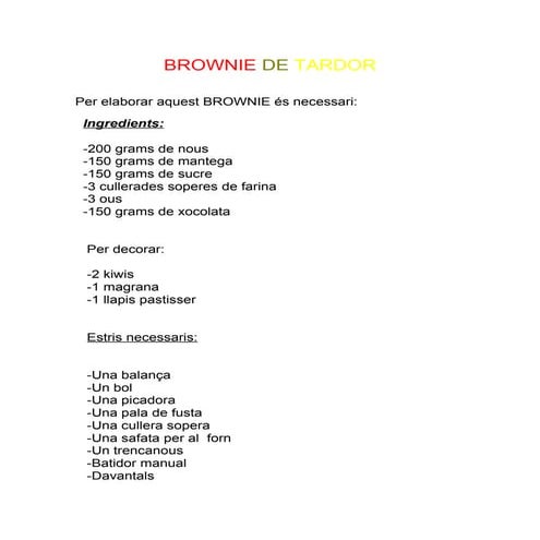 Text instructiu | PPTX