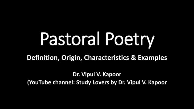 Introduction to Pastoral Poetry English 9.pptx
