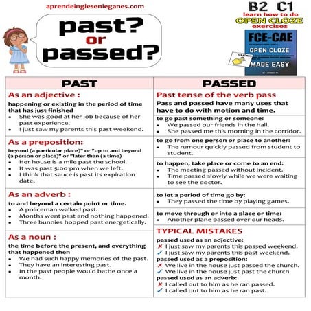 PAST or PASSED? | PDF