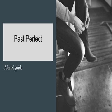 Past perfect | PPT