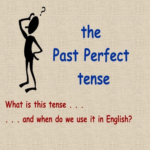 Past perfect | PPT