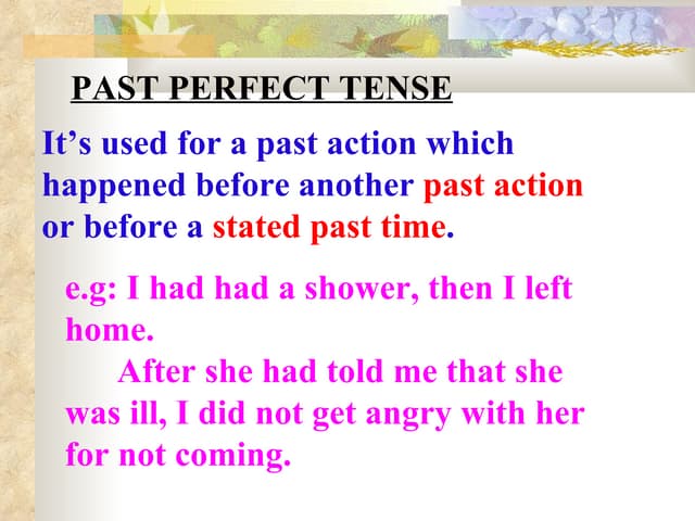 PAST AND PAST PERFECT TENSE.pptx