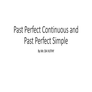 Past Perfect and past Perfect Continouse.pdf