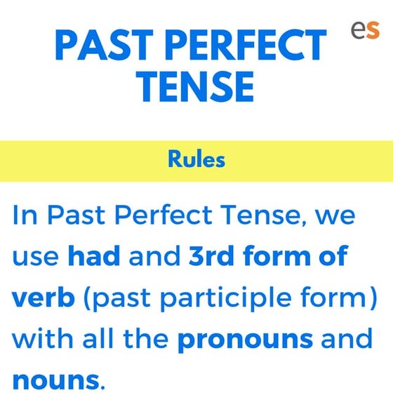 Past Indefinite Tense Rules and Examples | PDF