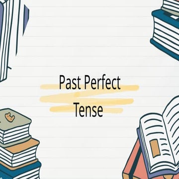 PAST PERFECT TENSE STRUCTURE GRAMMAR BAHASA | PPTX