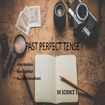 Past perfect tense | PPTX