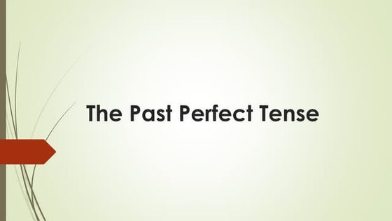 to have verb - have, has, had | PPT