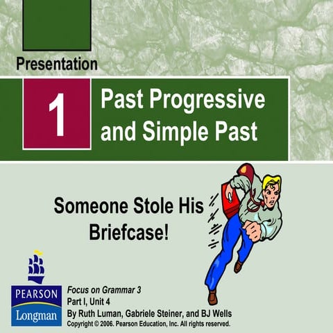 Pastprogressiveandsimplepast. Para repasar el pasado continuo y el ...