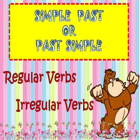 Past simple grammar explanation | PPT