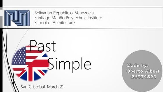 Pasado Simple. | PPT