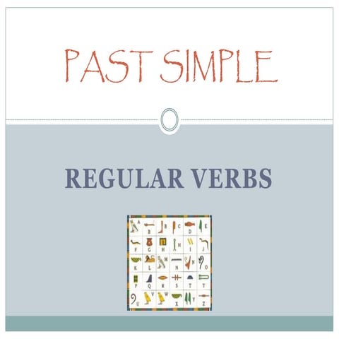 Pastsimple regularverbs-100419165203-phpapp02 | PPTX