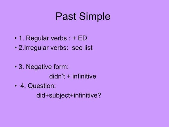 Past Simple and Continuous | PPTX