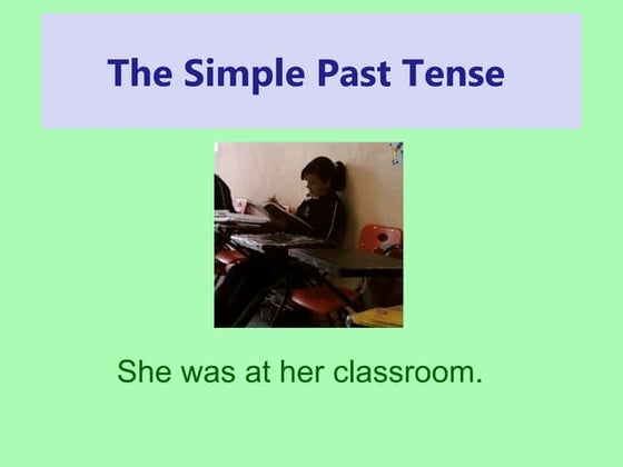 TENSES OF VERBS 6 | PPTX