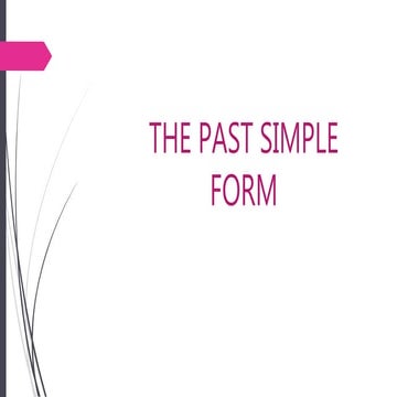 Past Simple | PPT