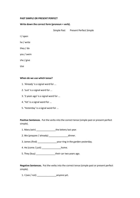 Simple present evaluation advanced | DOCX