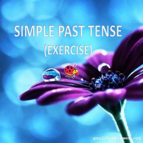 Past simple ppt | PPTX