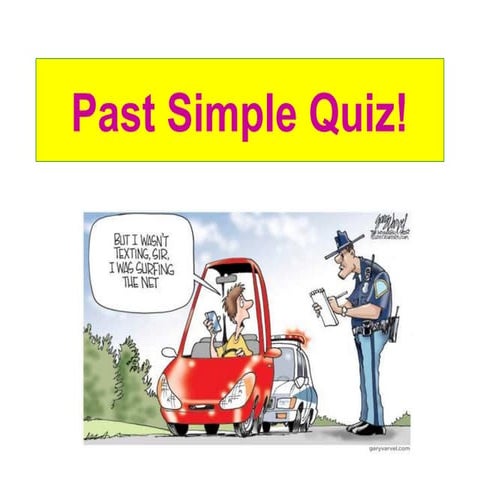 Past simple quiz! | PPT