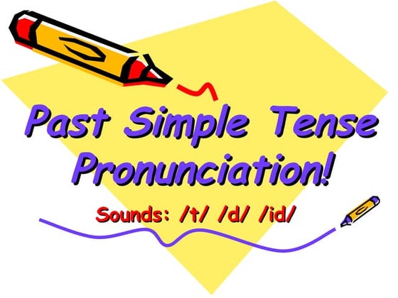 -Ed pronunciation | PPT