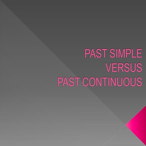 The Simple Past Presentation | PPT